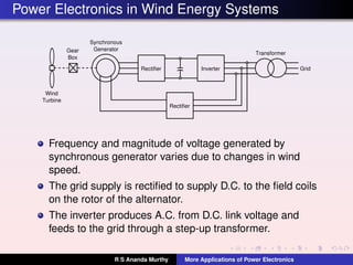 Lecture-3 : More Applications of Power Electronics | PDF