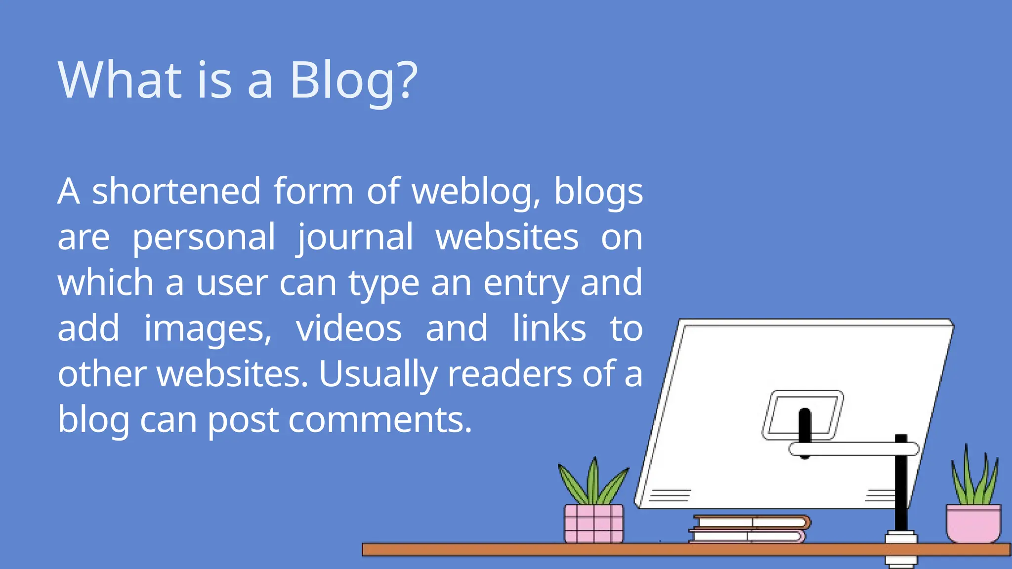 BLOGGING: 10 Ways of introducing a Blog. | PPTX