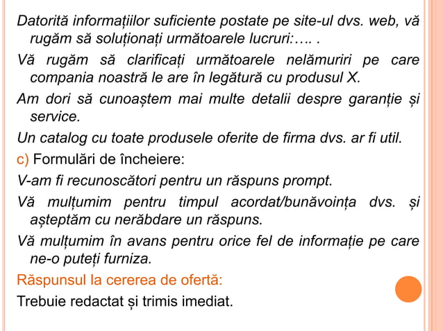 Comunicarea scrisa | PPT