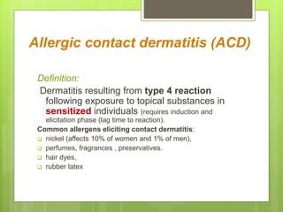 L3-Dermatitis - eczema and related disorder | PPTX