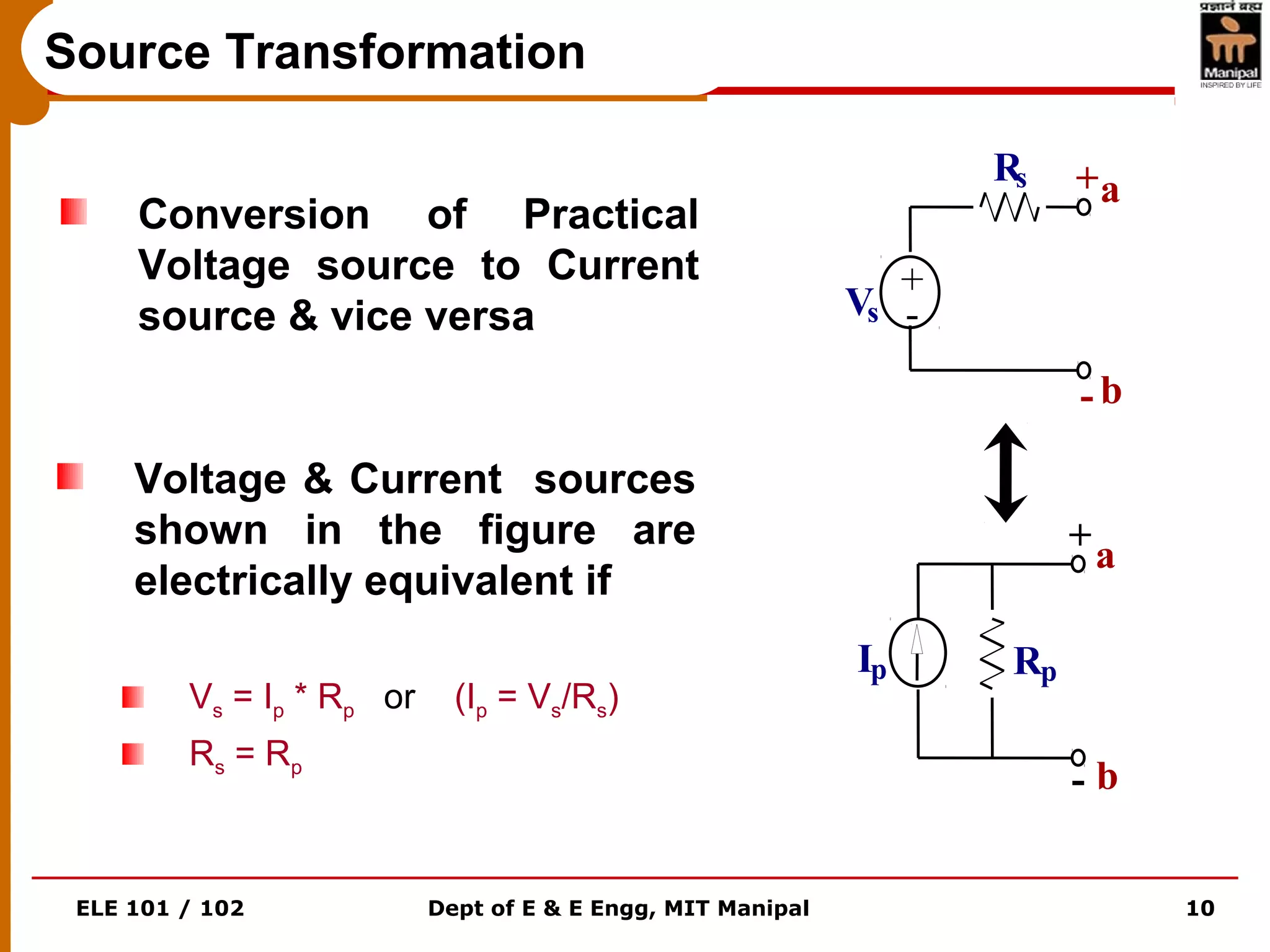 L3 Electrical Circuits Ppt