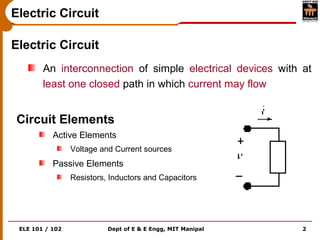 L3 electrical circuits | PPT