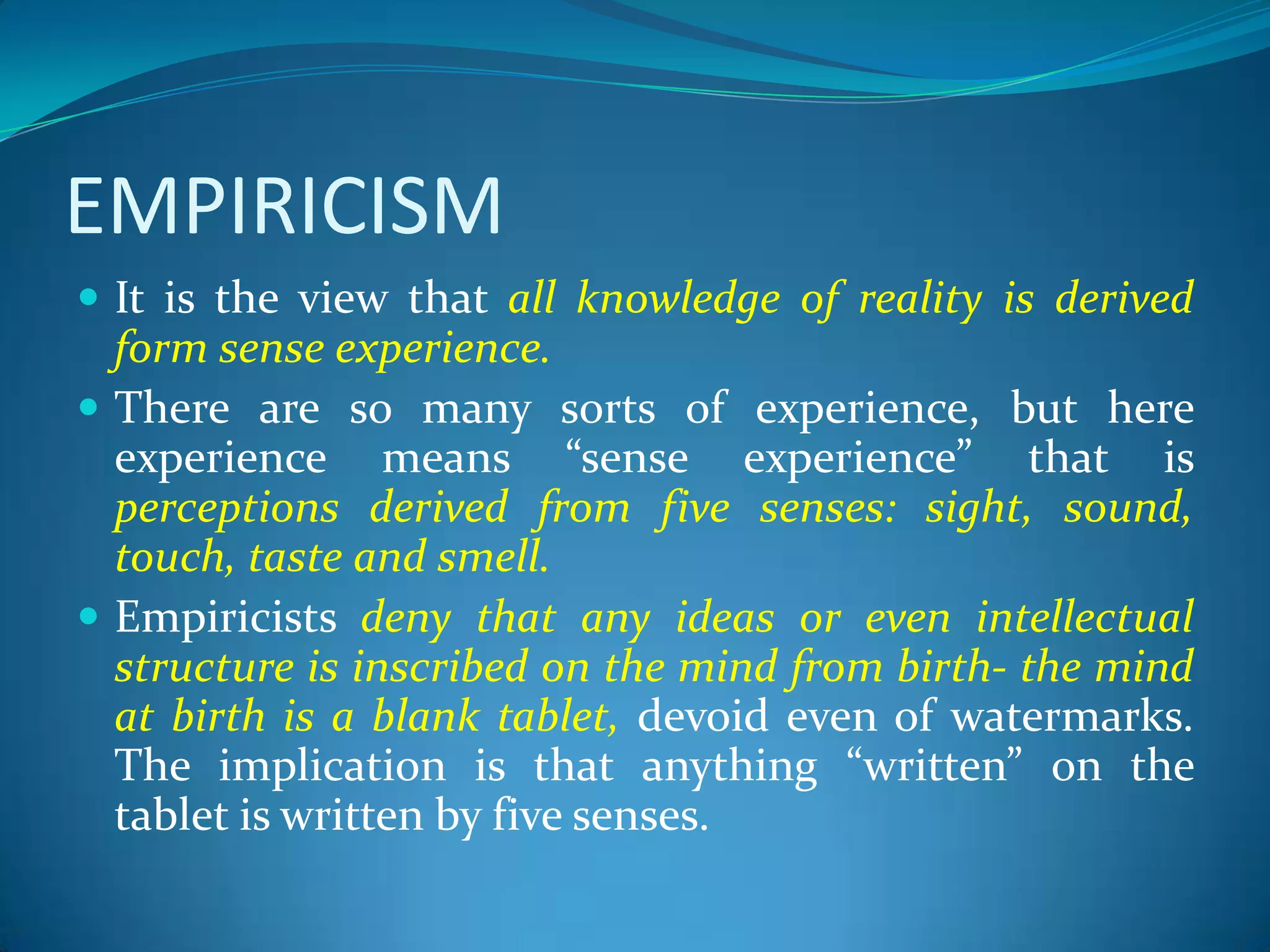 L3 empiricism | PPTX