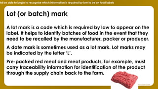 JOF - Food product labelling - The Journey of Food | PPTX | Desserts ...