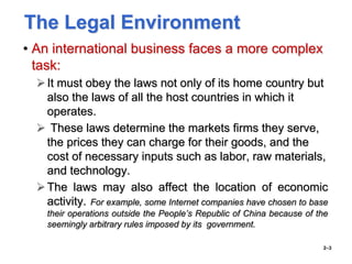 Legal, Technological, Accounting, and Political Environments | PPT
