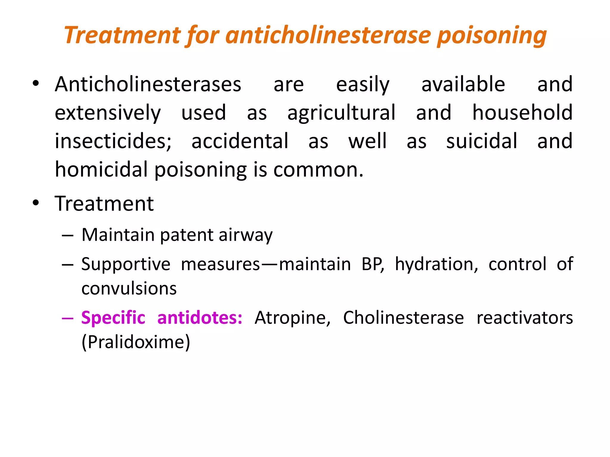 Introduction to ans, cholinergics system | PPTX