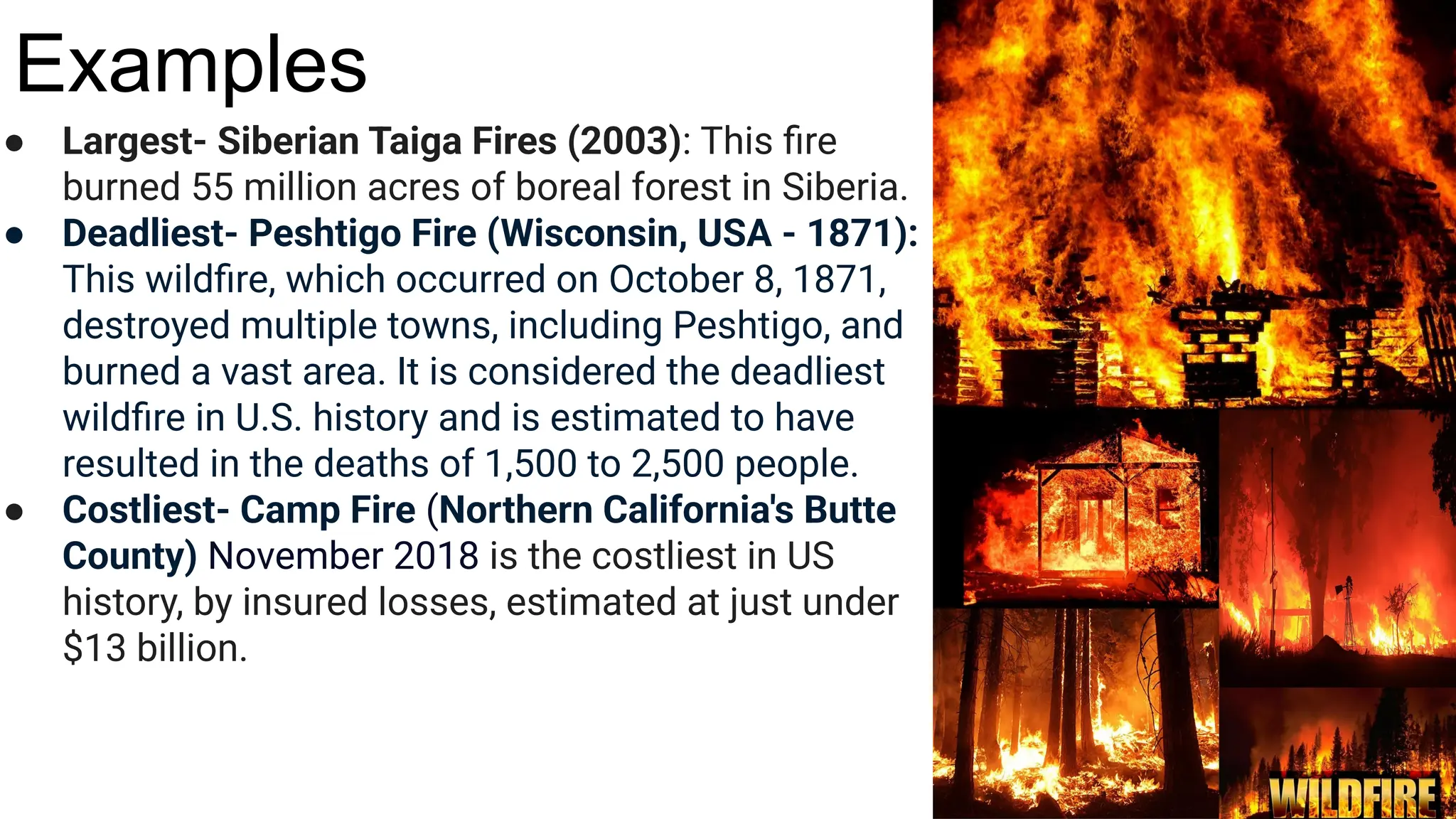Types of natural disasters and their effects on people and the earth | PDF