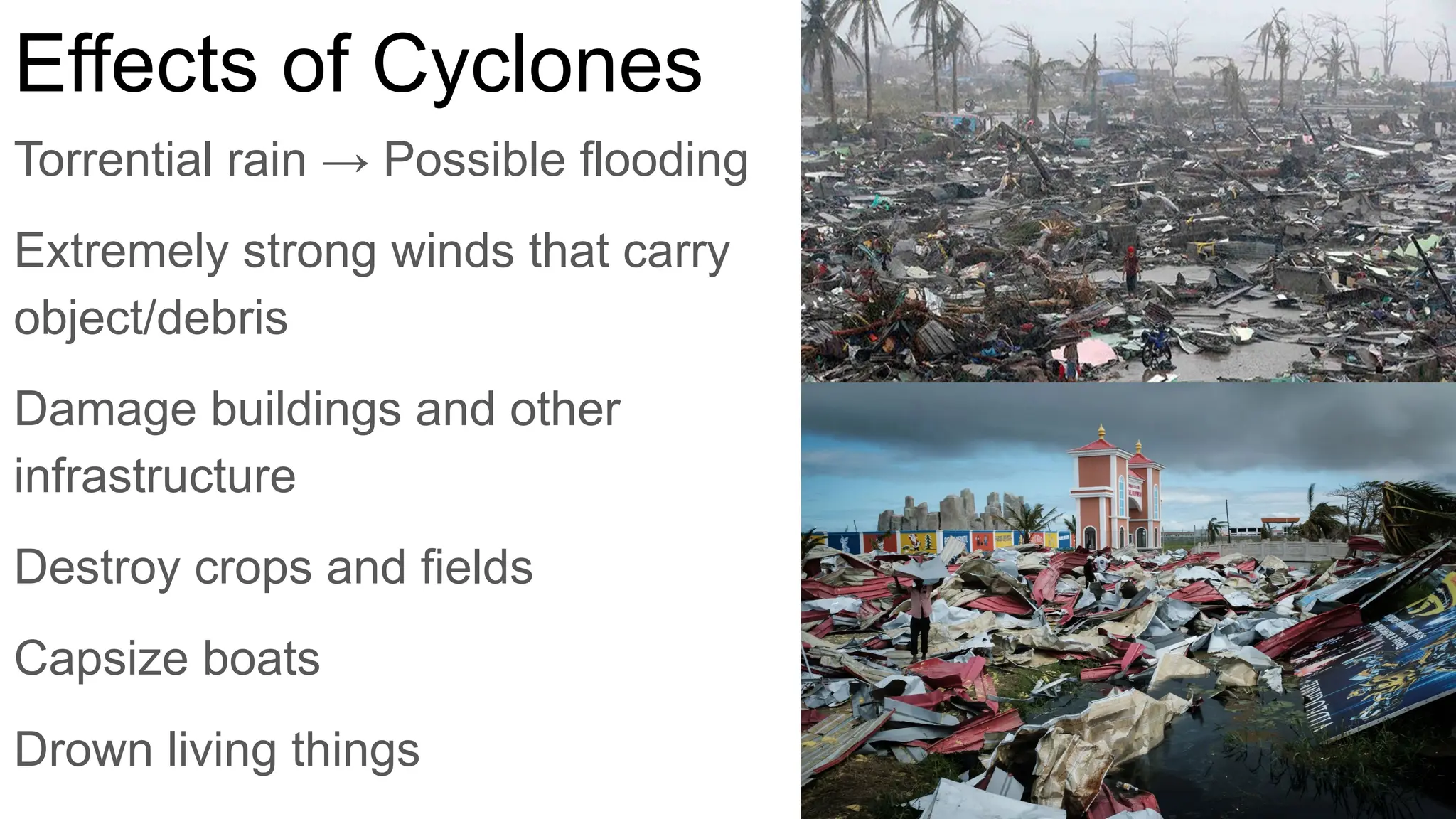 Types of natural disasters and their effects on people and the earth | PDF