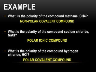 L3-MOLECULAR POLARITY.pptx | Chemistry | Science