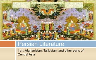 L3 persian and arabic literature | PPTX