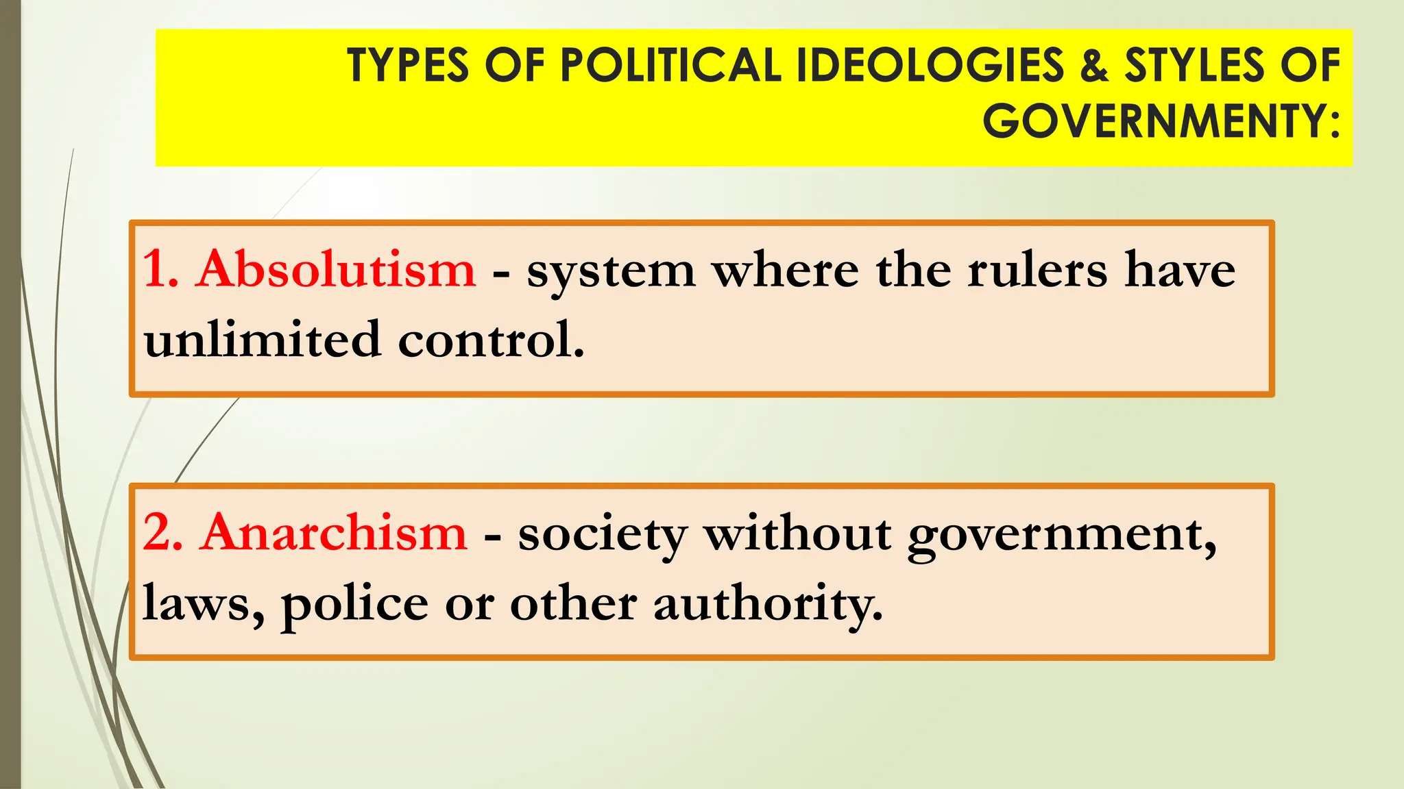 Lesson 3 Political, Understanding Culture Society and Politics | PPTX