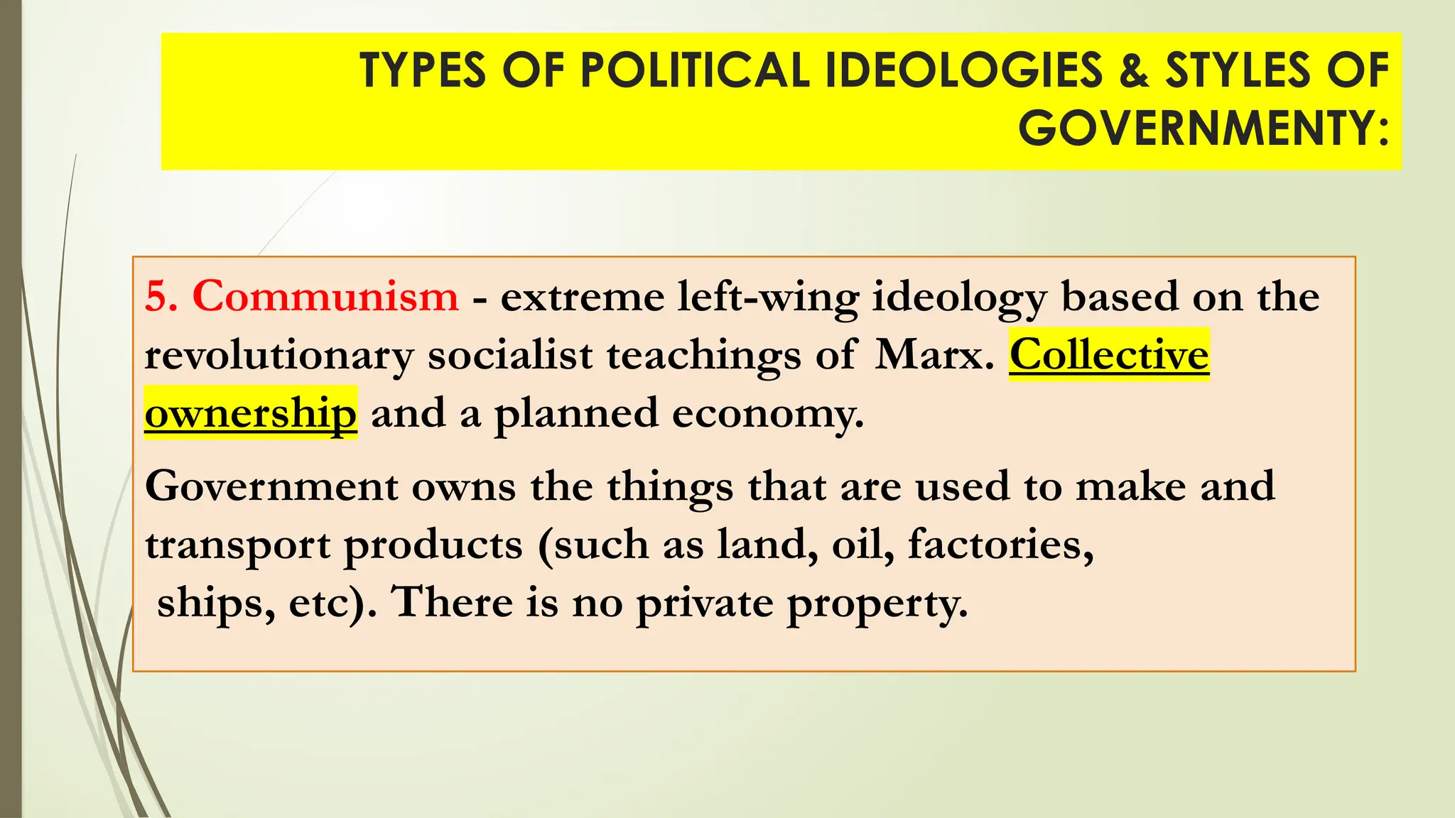 Lesson 3 Political, Understanding Culture Society and Politics | PPTX