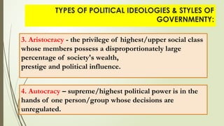 Lesson 3 Political, Understanding Culture Society and Politics | PPTX