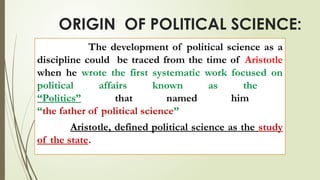 Lesson 3 Political, Understanding Culture Society and Politics | PPTX