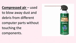 COMPUTER HARDWARE TOOLS IN CHS AND CSS | PPTX