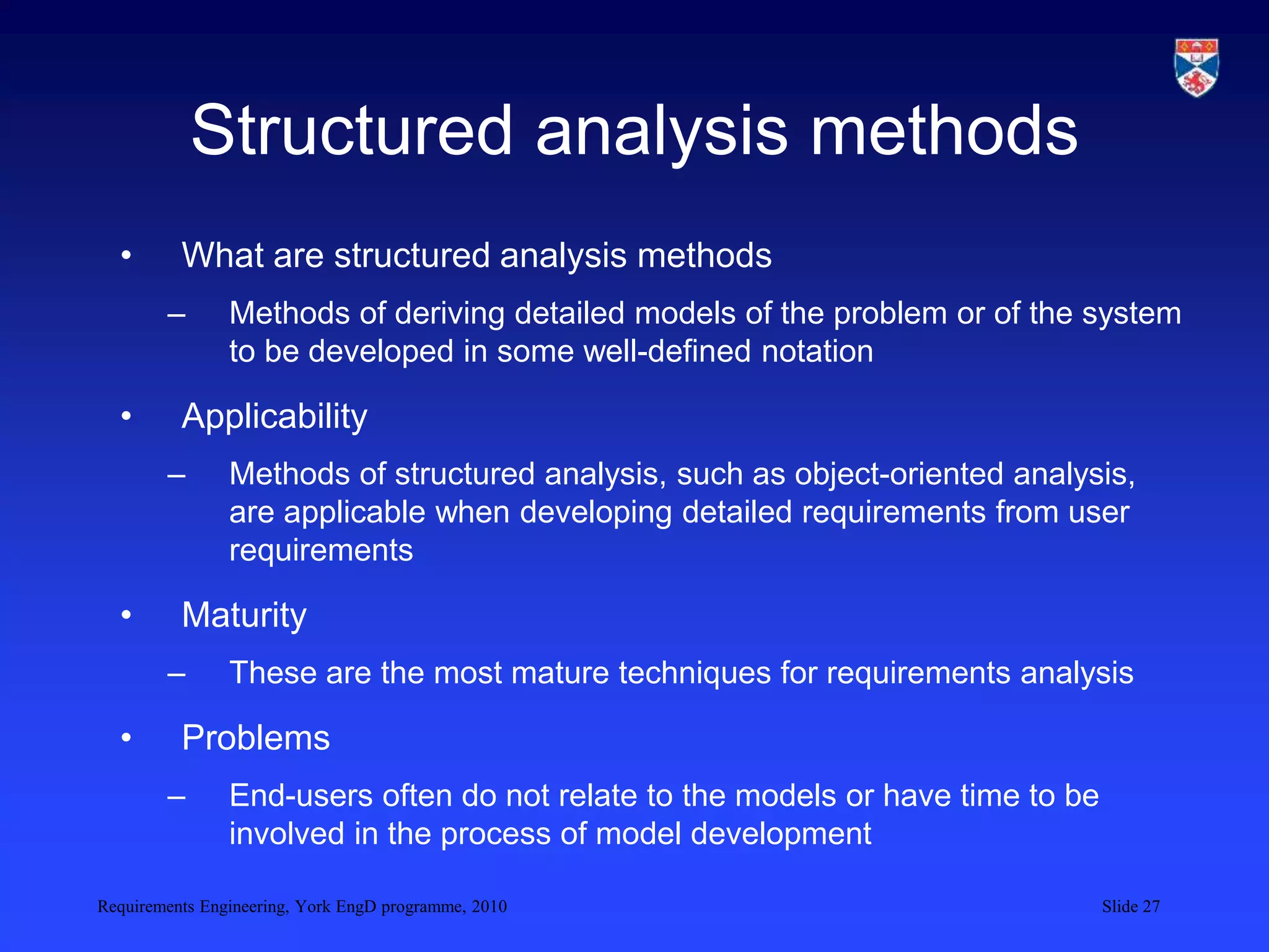 Requirements Engineering for LSCITS | PPT Requirements Engineering for LSCITS | PPT