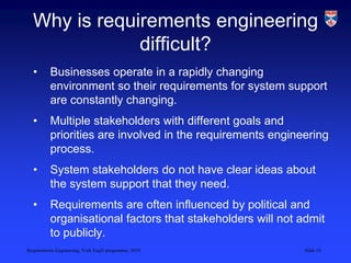 Requirements Engineering for LSCITS | PPT