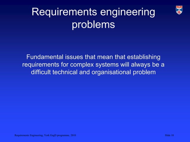 Requirements Engineering for LSCITS | PPT Requirements Engineering for LSCITS | PPT