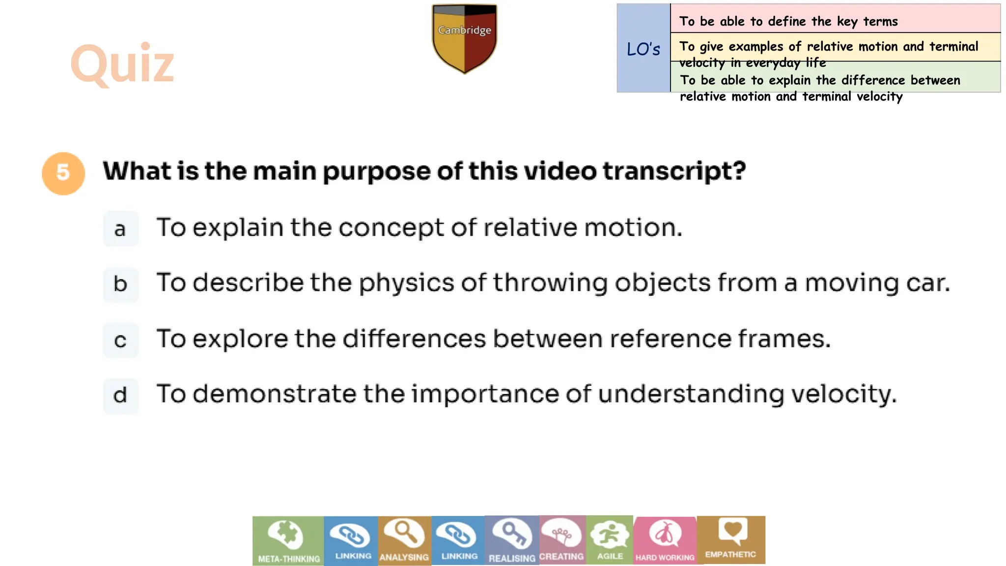 L3 - Relative Motion and Terminal Velocity.pptx