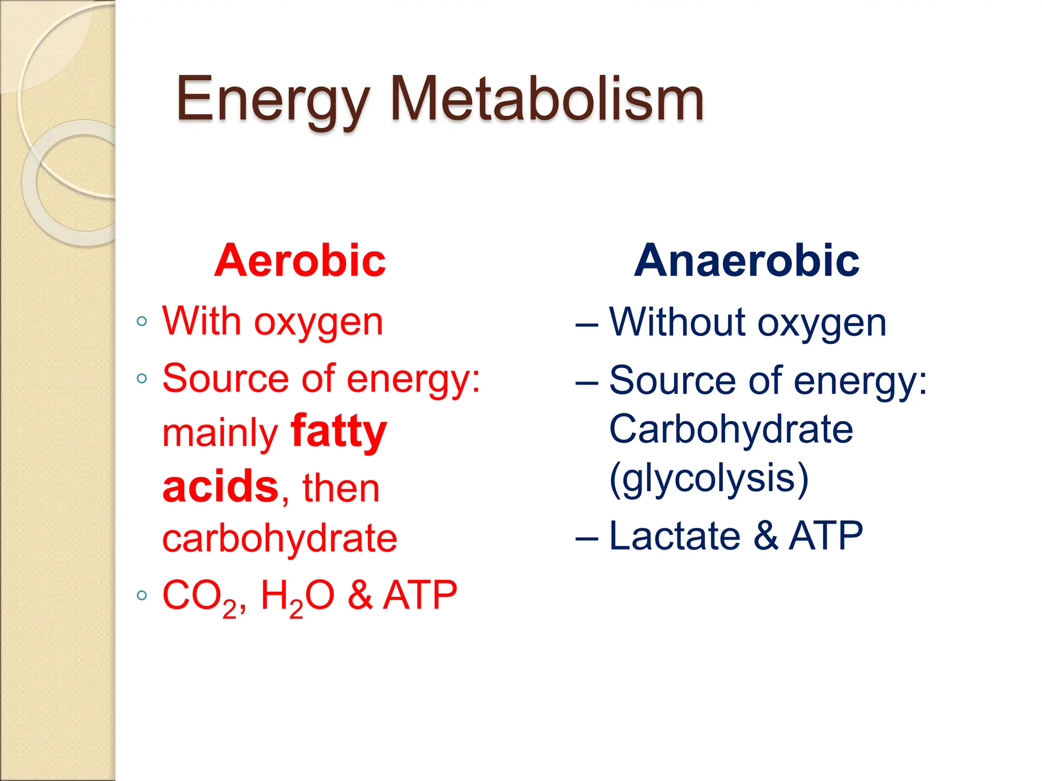 L3-RS_Aerobic & Anaerobic Metabolism in Muscles_MSK_Block_Dec2013.ppt