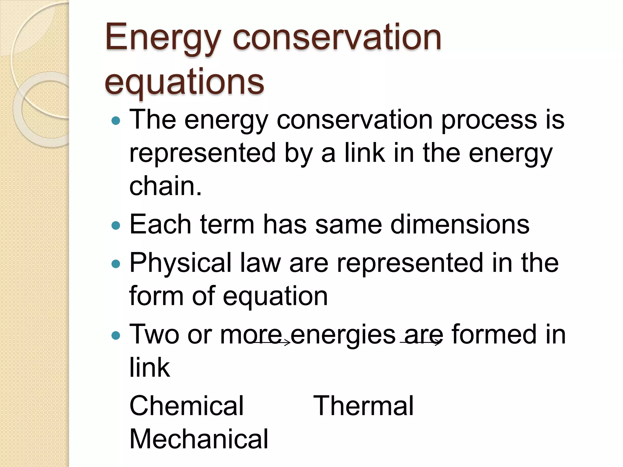 L3 unit 1 energy ( units of energy, conversion factors, classification ...