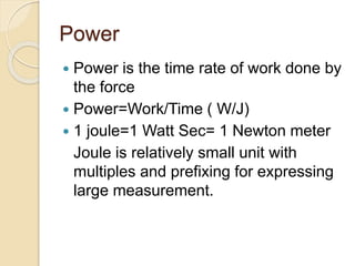 L3 unit 1 energy ( units of energy, conversion factors, classification ...