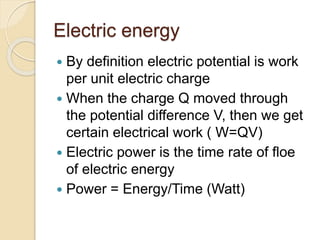 L3 unit 1 energy ( units of energy, conversion factors, classification ...