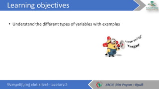 Types of variables | PDF | Science