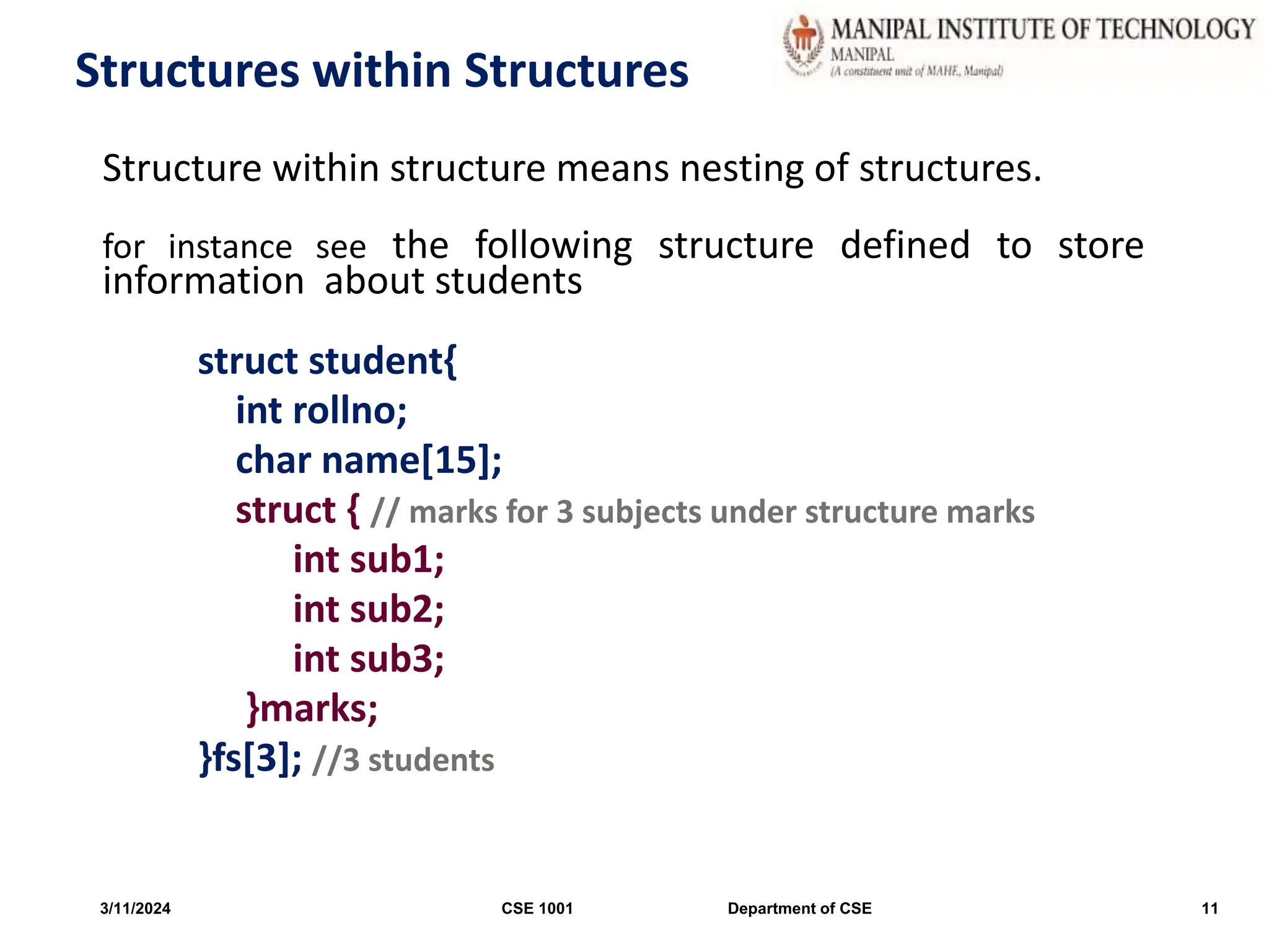 Coding - L30-L31-Array of structures.pptx