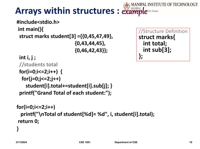 Coding - L30-L31-Array of structures.pptx