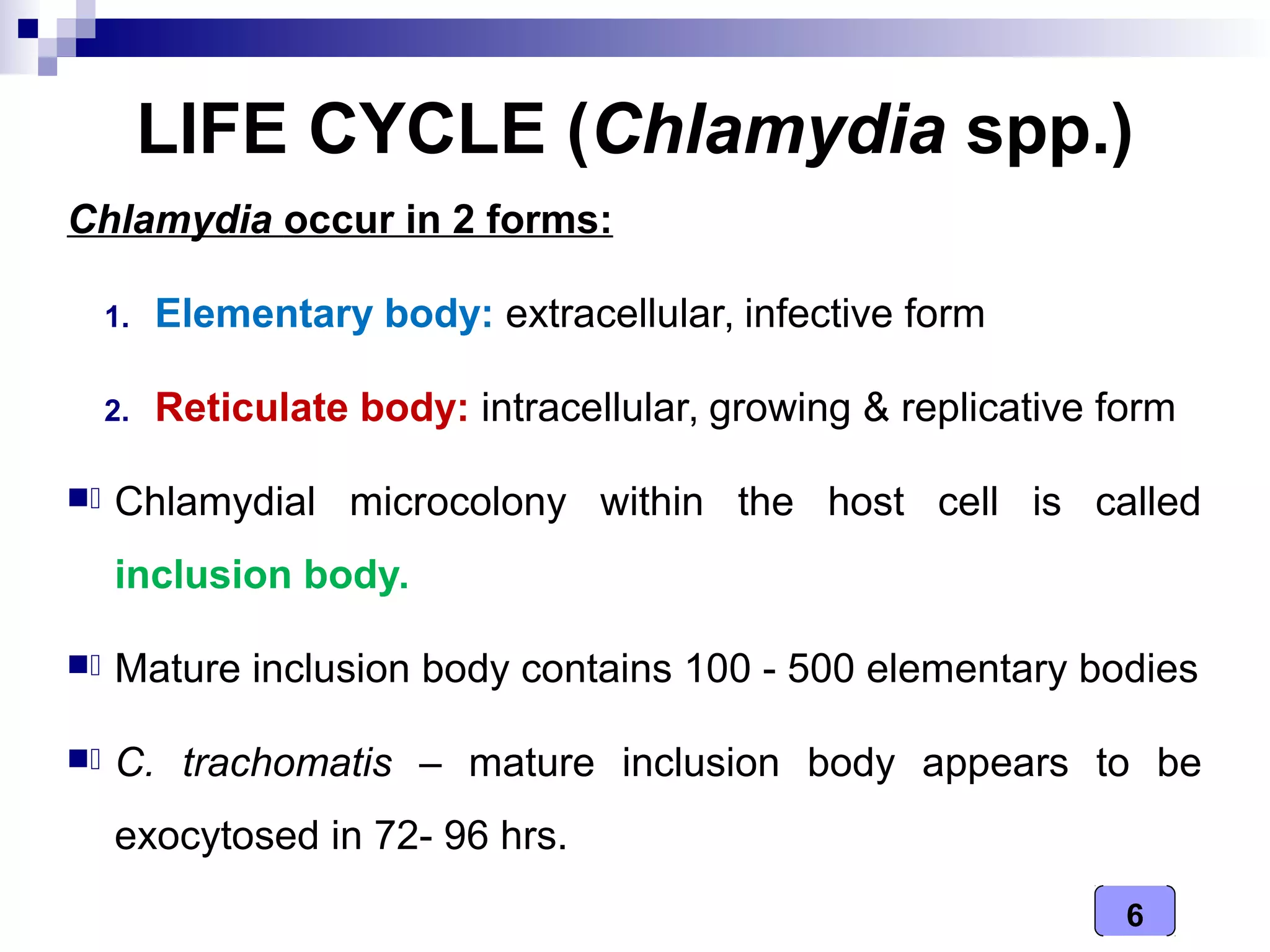 Medical Microbiology Laboratory (Chlamydia spp.) | PDF