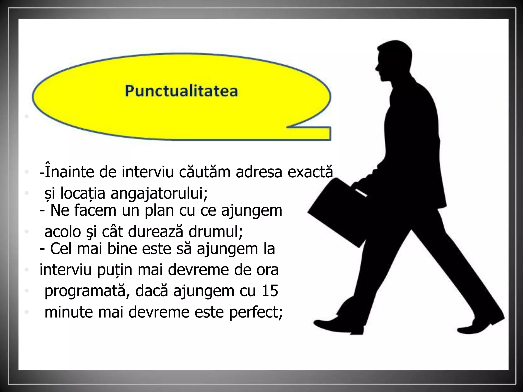 Interviul de angajare | PPT