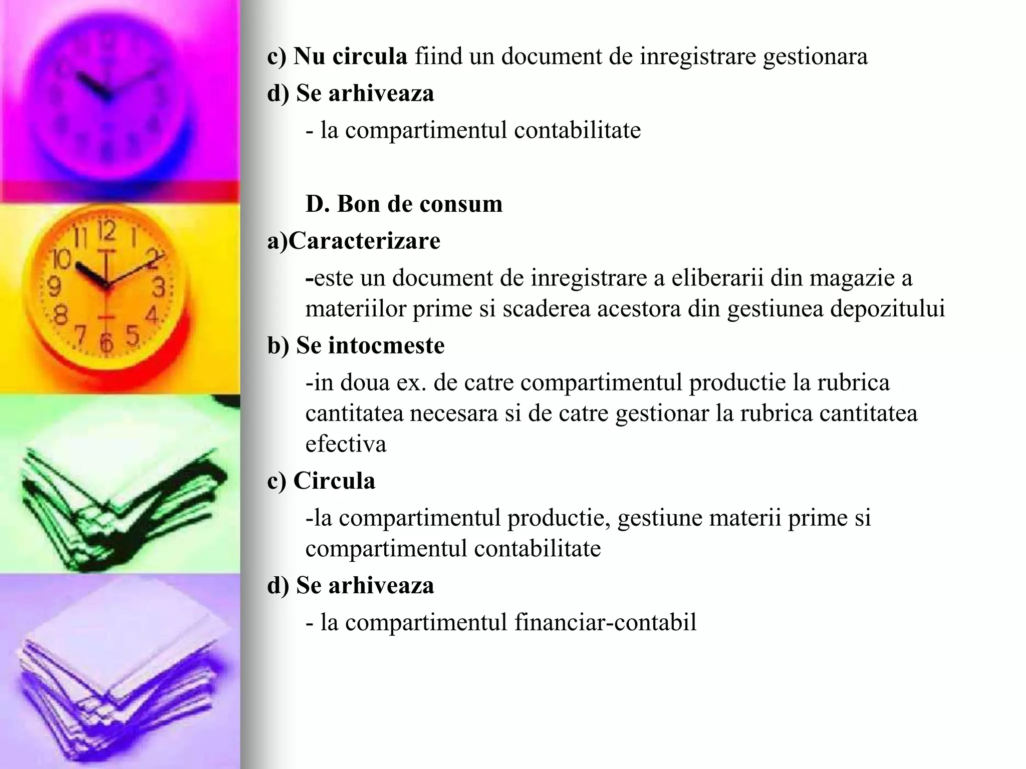 Completarea documentelor | PPT