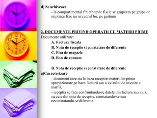 Completarea documentelor | PPT