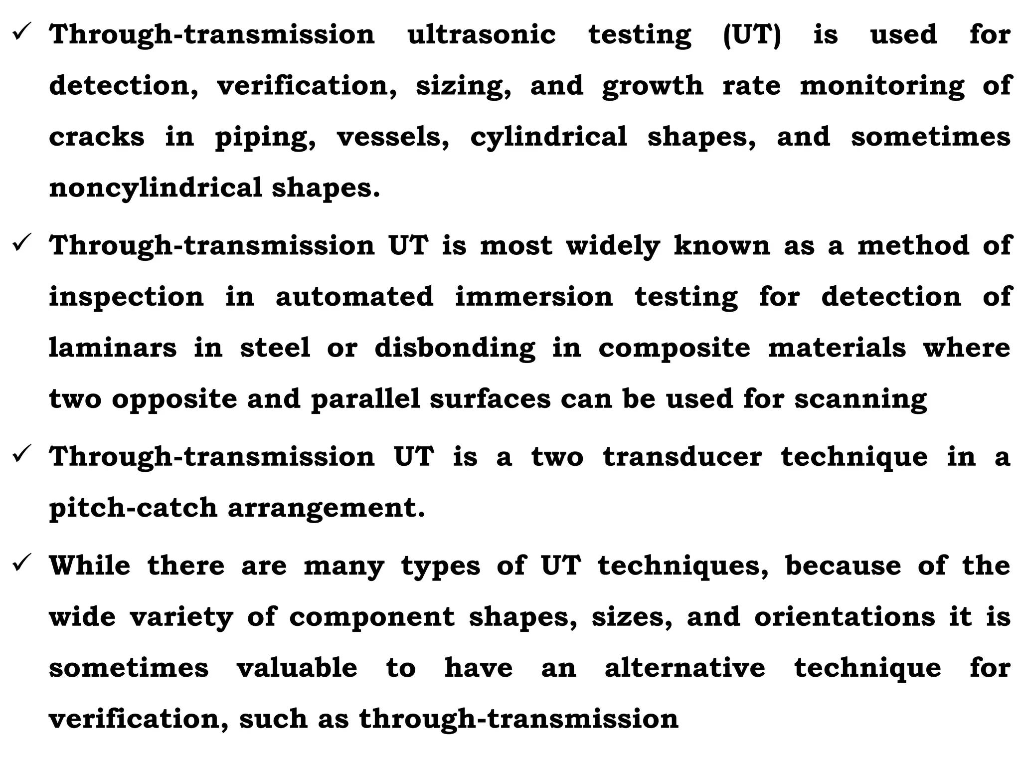 L31 transmission and pulse echo method | PPTX