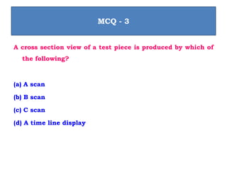 L31 transmission and pulse echo method | PPTX