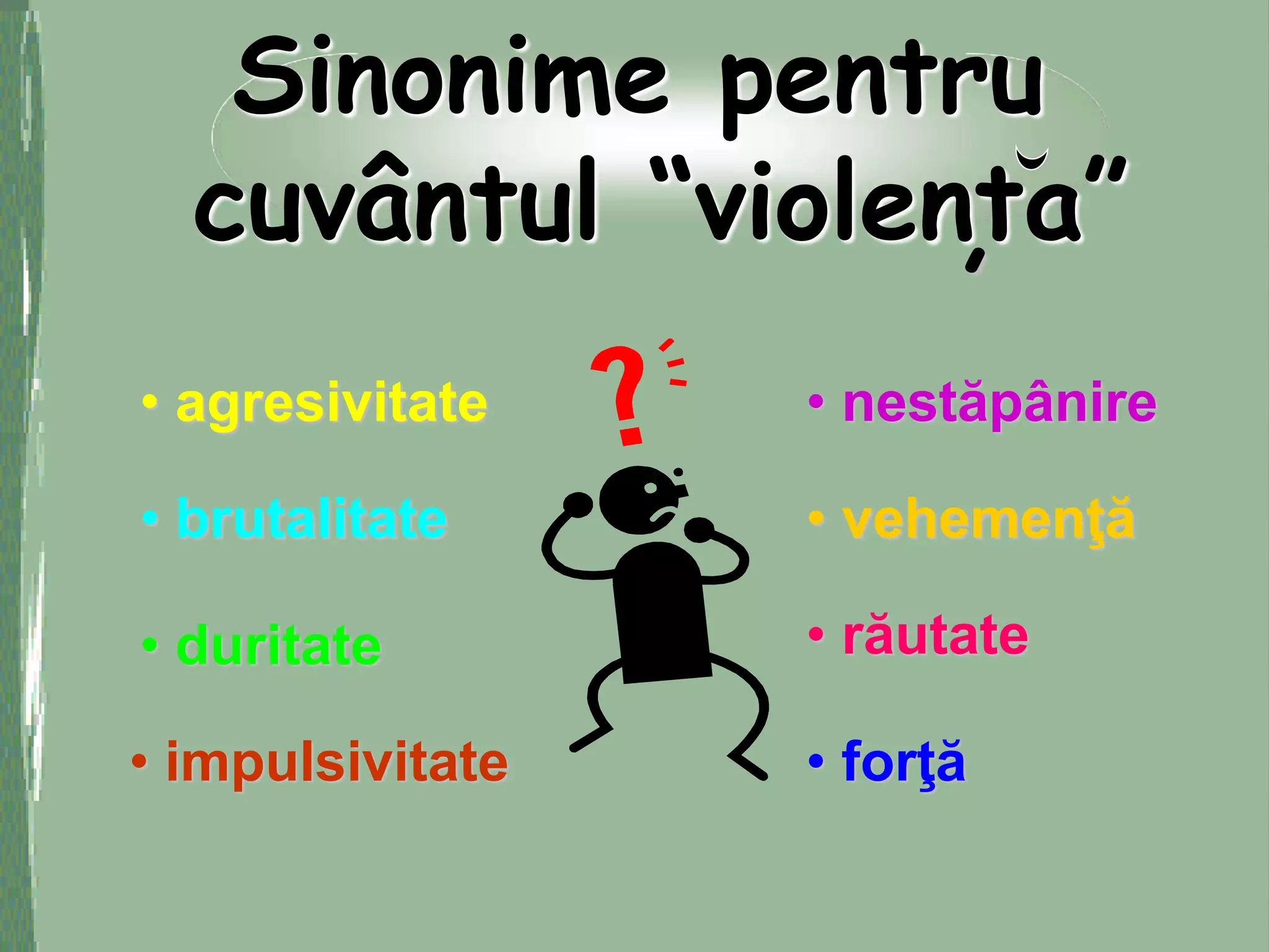 Spune nu violentei in scoala | PPT