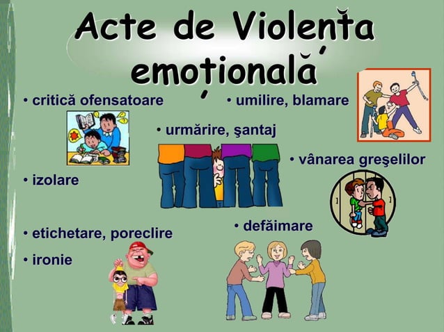 Spune nu violentei in scoala | PPT