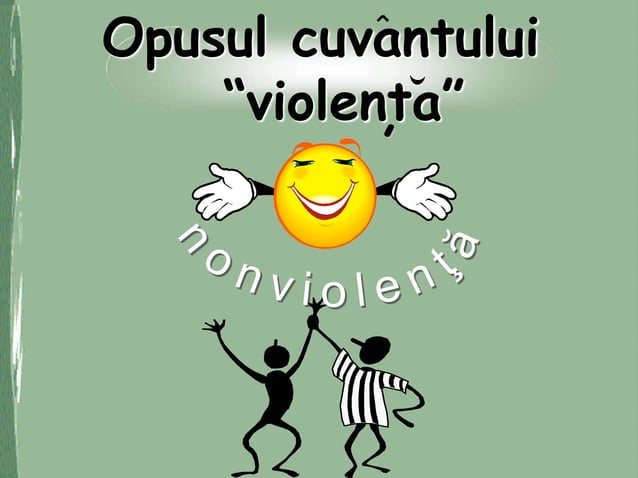 Spune nu violentei in scoala | PPT