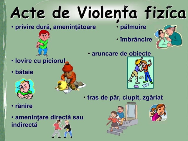 Spune nu violentei in scoala | PPT