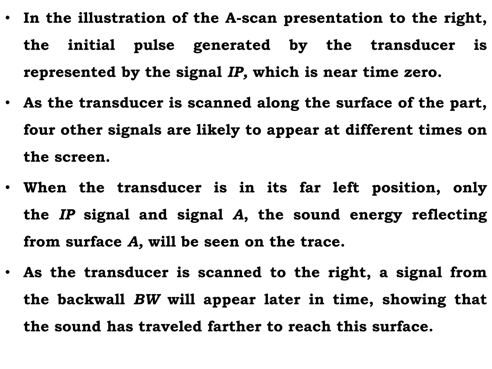 L34 data representation, ascan, b scan, c-scan. | PPTX