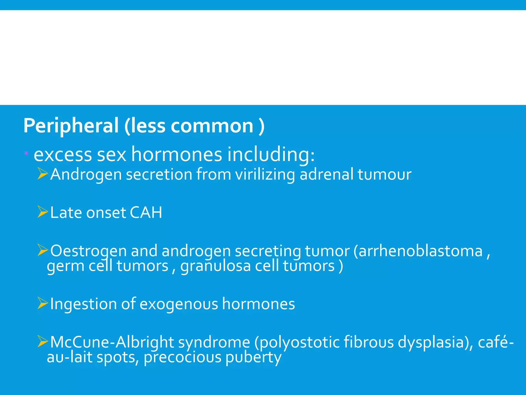 L45 Genital tract development and Puberty & their disorders | PPT ...