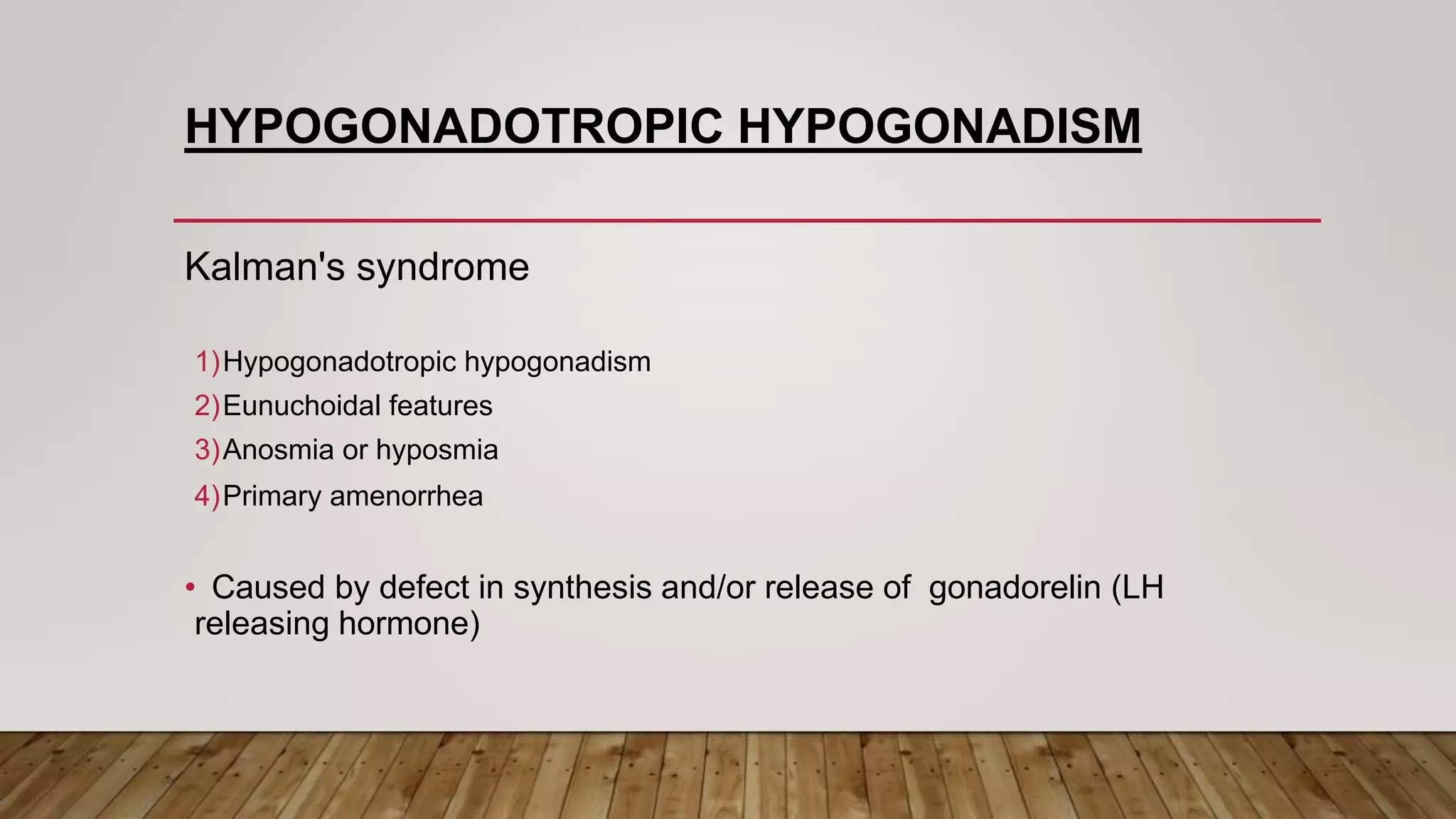 L47 Amenorrhea | PPTX