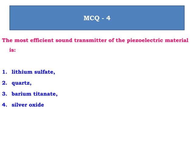 L35 phased array ultrasound & time of flight diffraction | PPTX
