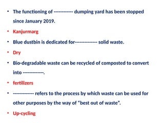 Solid waste management revision module multiple choice questions | PPTX ...