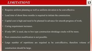 Monolithic concrete construction system | PPTX