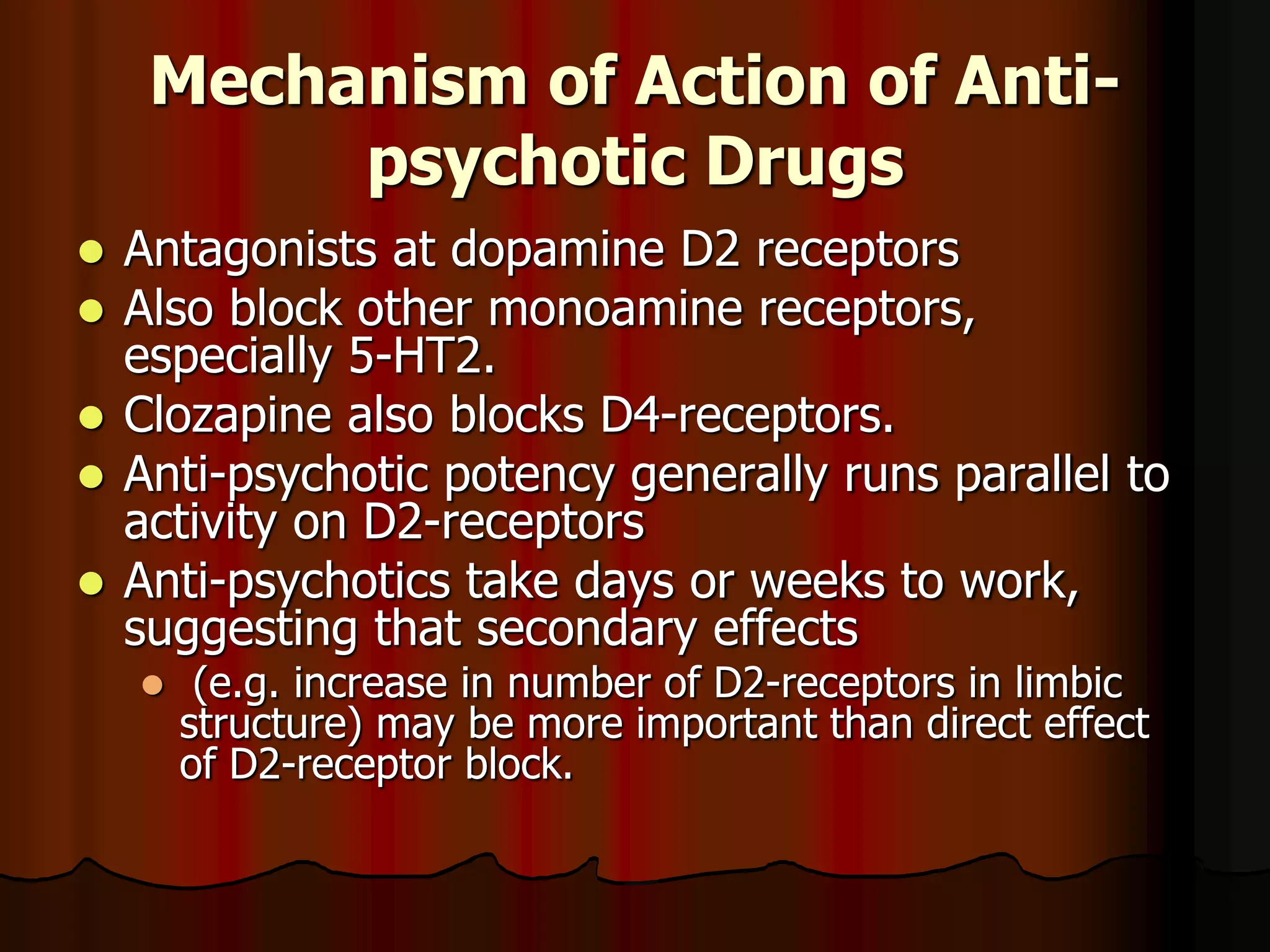 Antipsychotic drugs | PPT