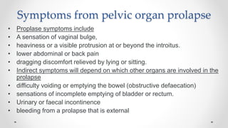 L50 Prolapse | PPT