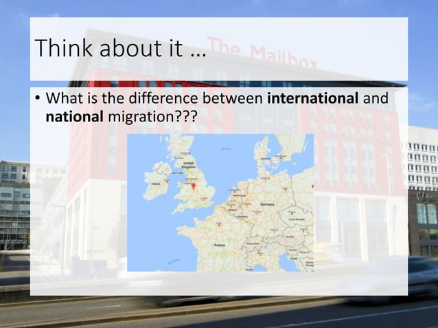 L3a ap birmingham migration types, reasons and impacts | PPT