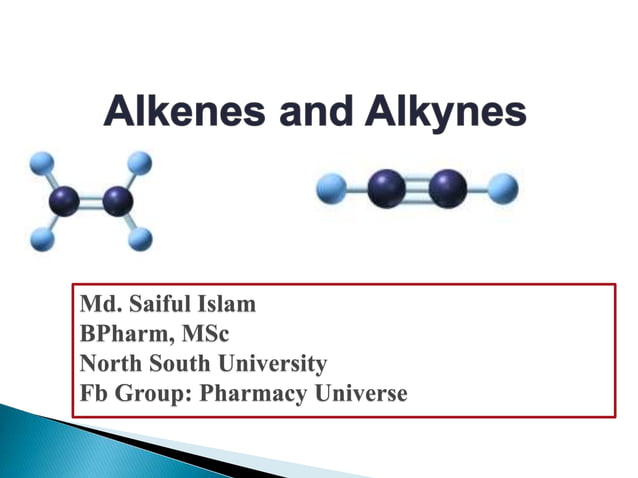 alkene and alkyne | PPT